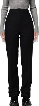 Sportmax Femme, Pantalons, Noir, Taille: 34 FR Pantalon Tailleur
