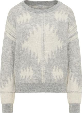 Mustang Jeans Mustang Damen Style Havana Pullover, Mid Grey M&eacute;lange 4140, XS