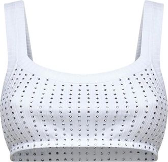 The Attico Femme, Sous-v&ecirc;tements, Blanc, Taille: 38 FR 001C Bra