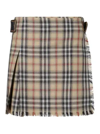 Burberry Jupe Midi - Beige