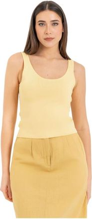 Kocca Femme, Tops, Jaune, Taille: 38 FR D&eacute;bardeur