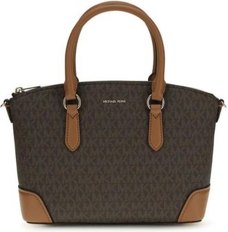 Michael Kors Femme, Sacs, Brun, Taille: ONE Size &Eacute;l&eacute;gant Sac Bandouli&egrave;re en Cuir avec Cha&icirc;ne