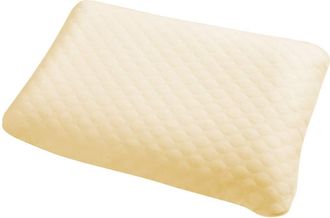 Abakuhaus Daunenkissen, f&uuml;r erholsamen Schlaf, Baumwolle mit abnehmbaren Bezug, Maschinenwaschbar 50 X 75 cm, Beige