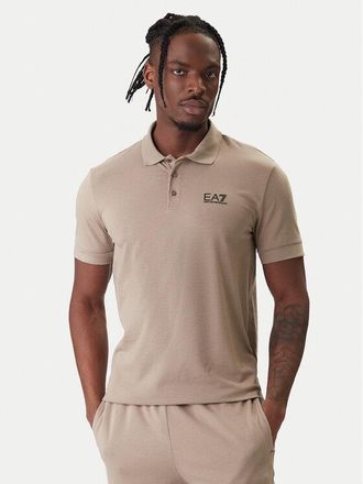 Emporio Armani Poloshirt 8NPF14 PJVQZ U6167 Beige Regular Fit