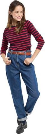 Armor Lux Marini&egrave;re col Rond en Coton CROZON