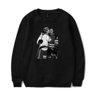 Generic HeatRivalry Hollanov Col Rond Rozanov Hollander Manches Longues Streetwear Femmes Hommes Mode Sweatshirt, Noir, 4XL