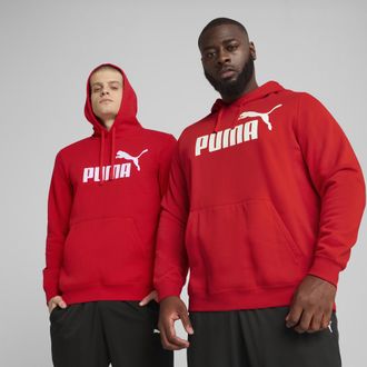 Puma Essentials No. 1 Logo Hoodie Herren, Kleidung, Rot, XL