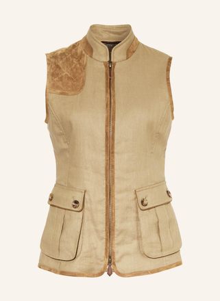 Habsburg Habsburg Trachtenweste Falkenstein Mit Leinen beige