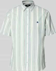 Lerros Slim Fit Freizeithemd mit Logo-Stitching