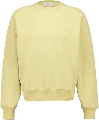 Ami Homme, Sweatshirts et sweats &agrave; capuche, Jaune, Taille: L Petit Ami de Coeur SweaT-shirt Gaufr&eacute;