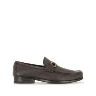 Ferragamo Elegante Gancini-Detail Mokassins - - Shoes - Herren - Braun - 39 1/2 EU