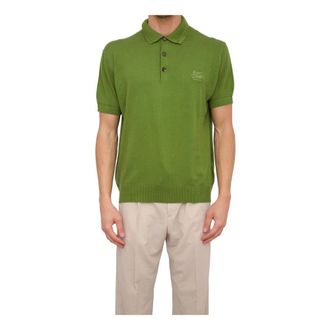 Etro Gestricktes Poloshirt - - Tops - Herren - Gr&uuml;n - 2XL