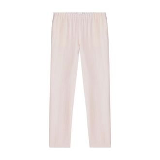 Loulou Studio Femme, Pantalons, Rose, Taille: 38 FR Straight Leg Pants