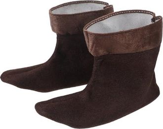 Yarnow Doublure de Chaussettes pour Pluie Homme Chaude et Respirante Doublure Peluche L&eacute;g&egrave;re pour Randonn&eacute;e et Travail Ext&eacute;rieur Protection le Froid