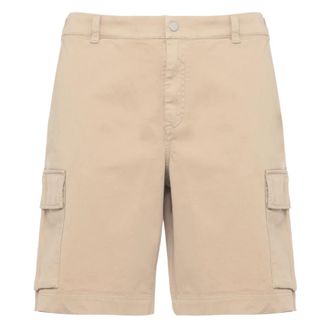 Woolrich Cotton Twill Cargo Short - - Shorts - Herren - Beige - XL