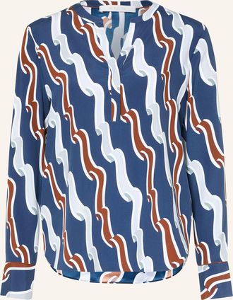Herzen&rsquo;s Angelegenheit Herzens Blusenshirt Mit Seide blau