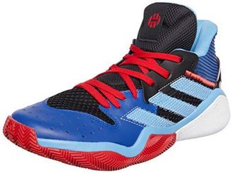 adidas Mixte Adulte Harden Stepback Basket, Negb&aacute;s/Tmlgbl/Reauni, 48 EU