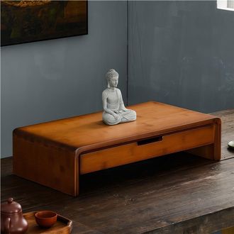 Generic Buddhistischer Schrein, Altartisch mit Schublade, Meditations- und Gebetstisch f&uuml;r Zuhause, pers&ouml;nlicher buddhistischer Altar f&uuml;r Buddha-Statuen (Reic