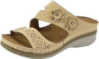 Generic 2025 Sandales Orthopédique Femme Confortables Chaussures Confortable Tong Mode Plateforme Femmes Antidérapantes Respirantes Dété pour