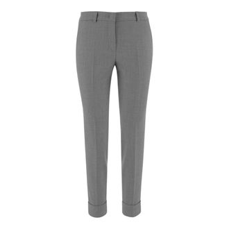 Ql2 Quelledue Cropped Hosen - - Trousers - Damen - Grau - XS