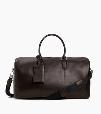 Le Tanneur Sac de voyage 48h Marceau en cuir huil&eacute;