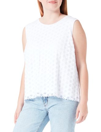 Gerry Weber Damen 160051-31523 Bluse, wei&szlig;/wei&szlig;, 36