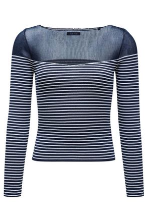 Salsa Jeans Pullover Trasparenz
