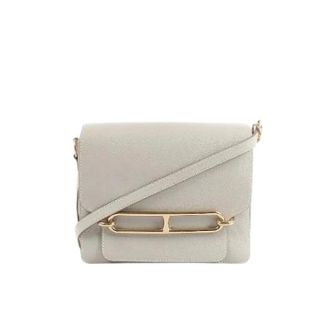 Herm&egrave;s Pre-owned Sac Roulis 23 - Femme - Pre-owned - Gris - Taille: ONE Size