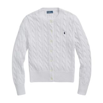 Polo Ralph Lauren Femme, Pulls, Blanc, Taille: 42 FR Cardigan
