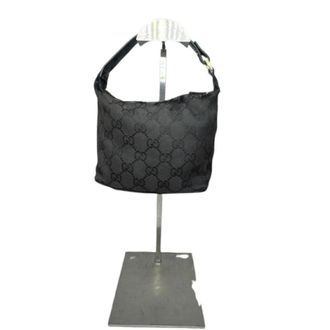Gucci Sac bandouli&egrave;re en cuir Pre-owned - Femme - Pre-owned - Noir - Taille: ONE Size