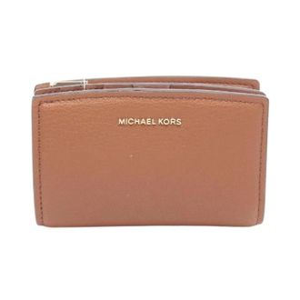 Michael Kors Pre-owned Portefeuille en cuir Bryant - Femme - Pre-owned - Brun - Taille: ONE Size