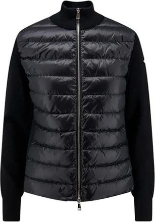 Moncler Femme, Vestes, Noir, Taille: 42 FR Down Vestes