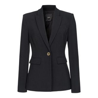 Pinko Pinko, Damen, Jacken, Schwarzk, 2XLGr&ouml;&szlig;e