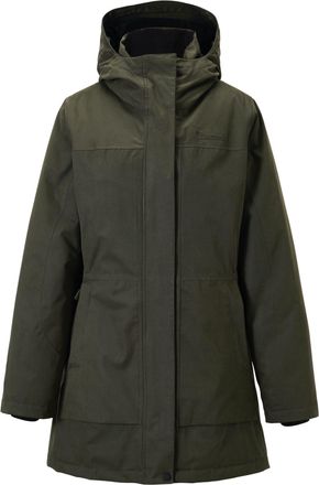 Pinewood Damen Padded Winter Parka - Wintermantel Damen mit 2-Wege-Reißverschluss für Komfort und Bewegungsfreiheit - winddicht, wasserdicht und warm mit nachh