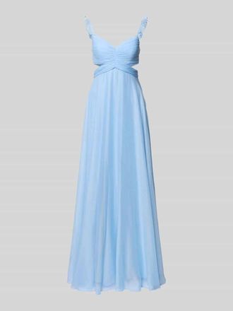 Jake*s Abendkleid mit Cut Outs und R&uuml;schen
