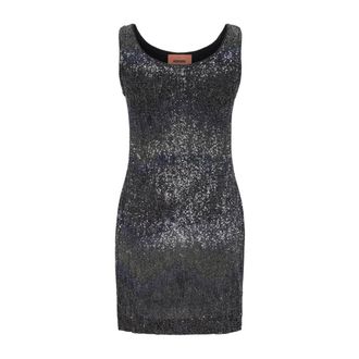 Missoni Metallic Knit Mini Dress - - Dresses - Damen - Mehrfarbig - XS