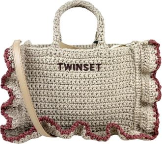 Twinset Femme, Sacs, Beige, Taille: ONE Size LaCorolle Minibag