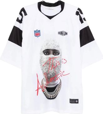 Ih Nom Uh Nit IH NOM UH Nit, Homme, Tops, Blanc, Taille: M Logo-patch Jersey T-Shirt