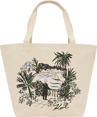 Karl Lagerfeld Shopper - VACANCES DE REVERSIBLE Shopper - Gr. unisize - in Schwarz - f&uuml;r Damen