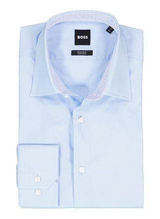 HUGO BOSS Herren Hemd schwarz