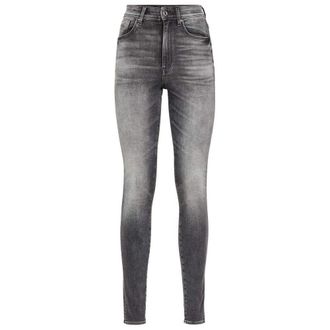 G-Star RAW Damen Kafey Studs Ultra High Skinny Jeans, Grau (Vintage Basalt D17848-A634-B168), 24W / 28L