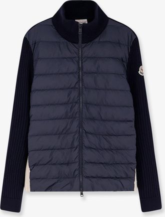 Moncler Padded Jacket/Cardigan with wool inserts - MONCLER - gender_Man