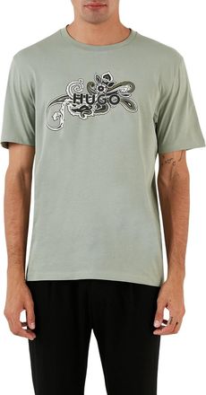 HUGO BOSS Hugo - Dulive T-Shirt f&uuml;r Herren (Hellgr&uuml;n)