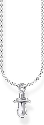 Thomas Sabo Thomas Sabo Damen Halskette Schnuller silber 925 Sterlingsilber, 38-45 cm Länge
