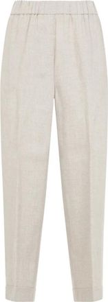 PESERICO Femme, Pantalons, Beige, Taille: 40 FR Pantalon Slim-fit