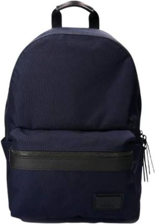Premiata Homme, Sacs, Bleu, Taille: ONE Size Sac à Dos Polyvalent en Nylon avec Finition en Cuir