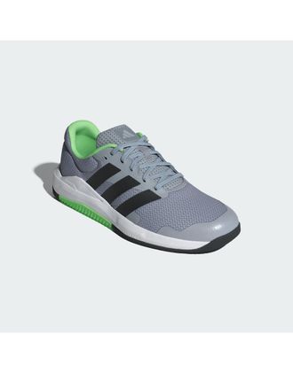 adidas adidas Performance - Dropset Base - Chaussures de training - Argent&eacute; halo/citron vert fluo/noir pur