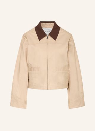 OPUS Kastenjacke Herakla beige