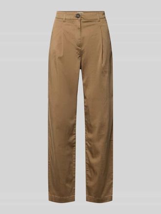 Jake*s Casual Chino aus Lyocell-Mix mit Eingrifftaschen
