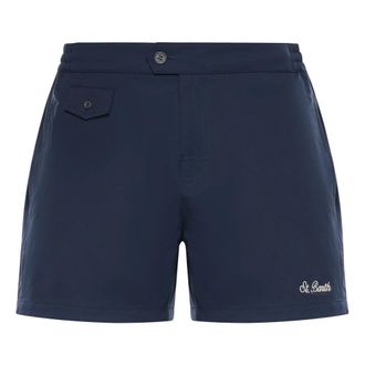 MC2 Saint Barth Slim Fit Stretch Badehose - - Swimwear - Herren - Blau - 2XL